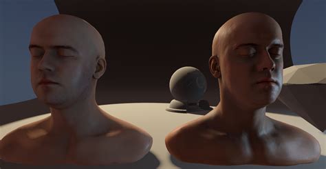 realistic bge head skin shader [download] game engine resources