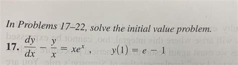 Linear Differential Equation With Initial Value Book Says The Answer