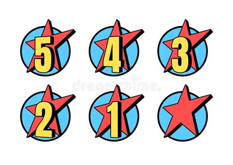 Star Rating Star Symbol Or Emblem Stock Illustration Illustration Of