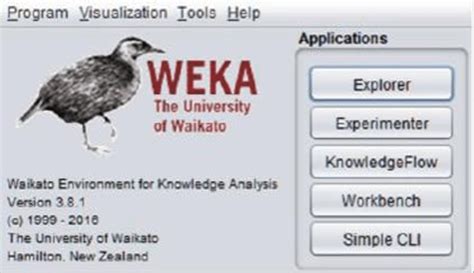 Weka User Interface Download Scientific Diagram