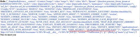 Server Side Template Injection With Flask And Jinja Shubham Dev Blog