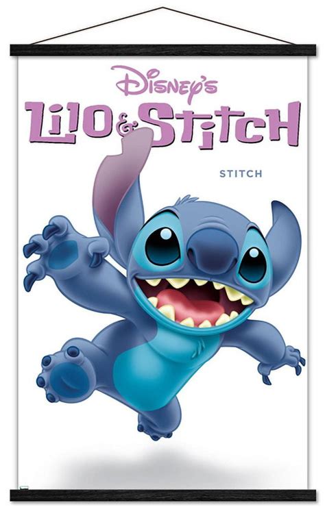 Disney Lilo And Stitch Stitch Feature Series Wall Poster With