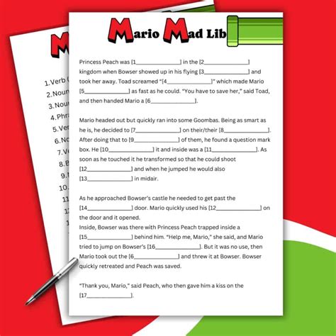 Medical Mad Libs Style Free Printable Love And Laugh Games