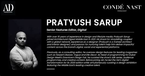 Meet Pratyush Sarup Our Senior Features Editor At Ad Middle East
