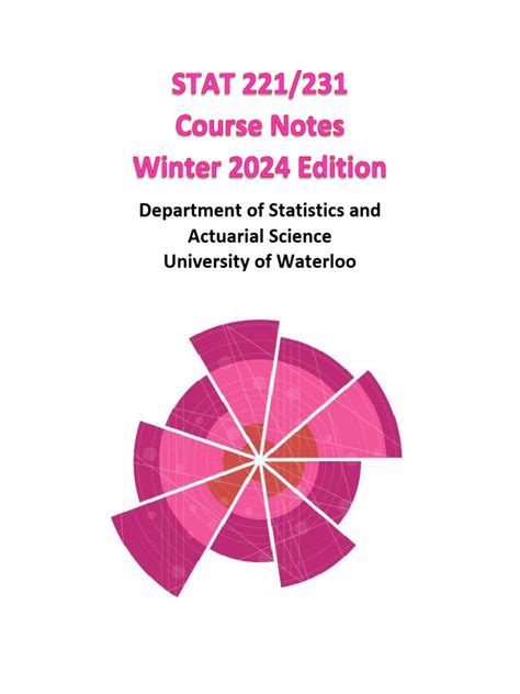 Stat 231 Course Notes Winter 2024 Edition Pdf