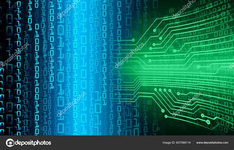Abstract Technology Background Vector Illustration Cyber Security Concept Stock Vector By