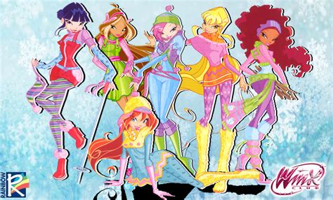 Winx In Winter Wallpaper By Wizplace On Deviantart