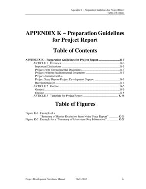 Appendix Sample In Project Report Fill Online Printable Fillable