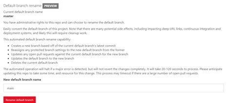 Branch Rename Master Main · Issue 6739 · Microsoftterminal · Github