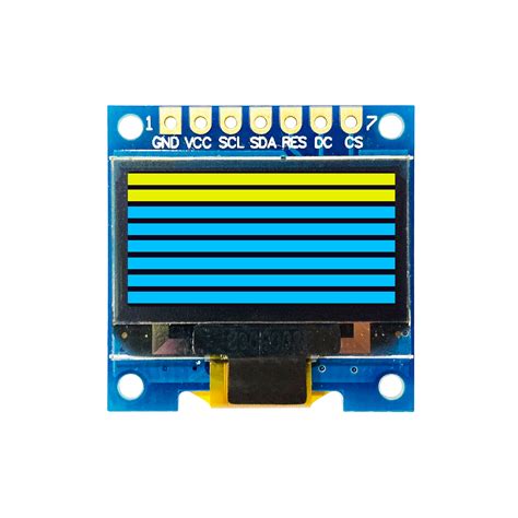 096 Oled Display Module 128×64 Spi Ssd1315 7pin Arduino
