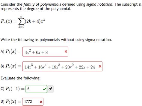 Solved Consider The Family Of Polynomials Defined Using Chegg Com