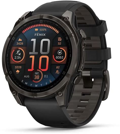 Garmin fēnix 8 47 mm AMOLED Goldfinch Cyclery Cedar Rapid s Bike Shop