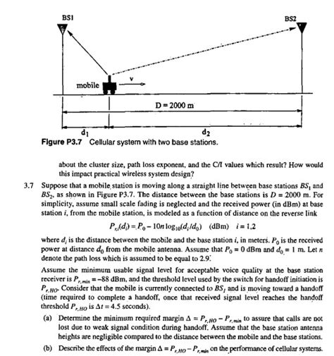 Solved About The Cluster Size Path Loss Exponent And The