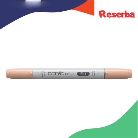 Jual Copic Ciao Sketch Spidol Marker E11 Bareley Beige Skin Tone Warna