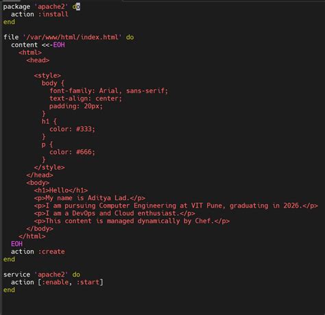 Aditya Lad On Linkedin Devops Configurationmanagement Chef Automation Cloudengineering…