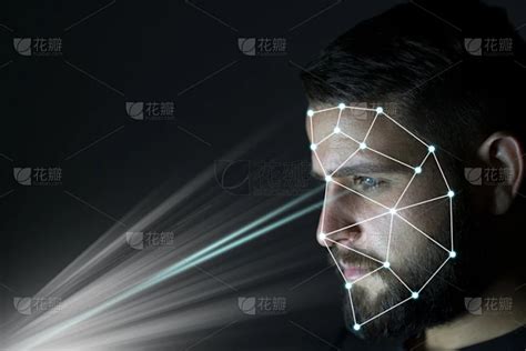 技术 人的脸部 身份 生物识别 开锁 概念 顺序 数字化显示 安全 易接近性素材 花瓣网