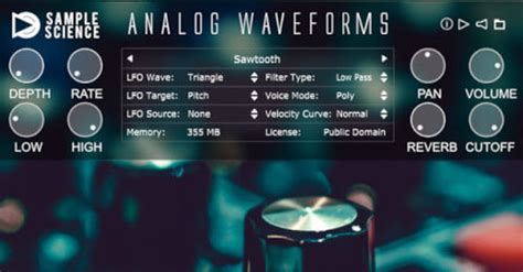 Sample Science Releases Free Analog Waveforms Software Synthesizer
