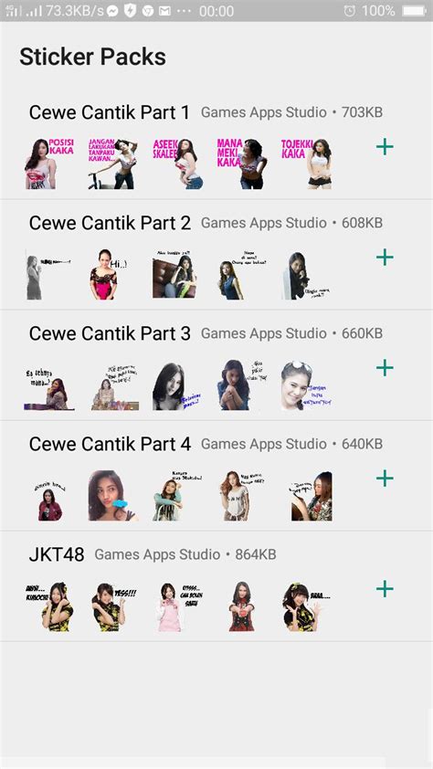 Android용 Sticker Cewek Cantik Wastickerapps Apk 다운로드