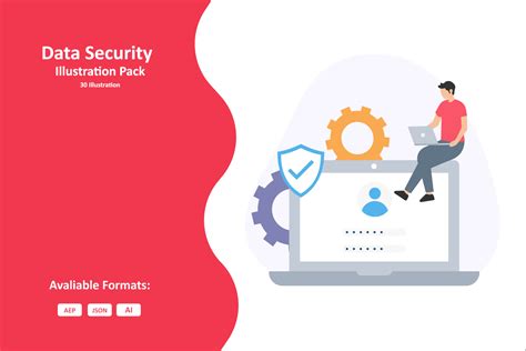 Data Security Illustration Pack 30 Free Download Crime And Security