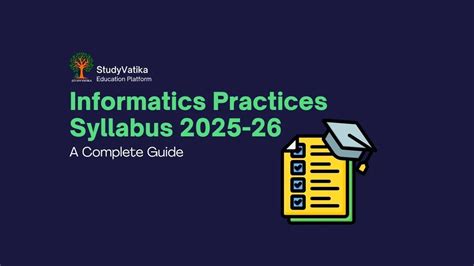 Cbse Class 12 Informatics Practices Syllabus 2025 26 A Complete Guide
