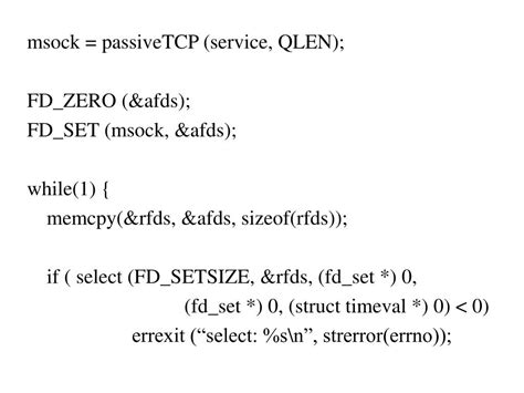 ppt single process concurrent connection oriented servers tcp