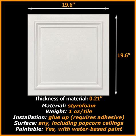 Styrofoam Ceiling Tiles Glue Up Over Popcorn Ceiling Easy Diy