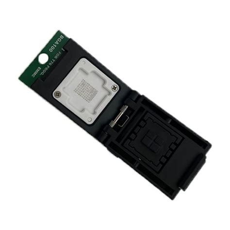 EMMC Chip Programming Adapter BGA100 For T76 Devices Spring Loaded Probes High Durability