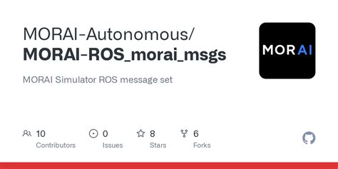 github morai autonomous morai ros morai msgs morai simulator ros message set