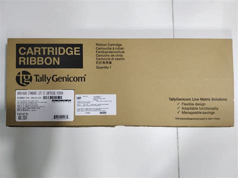 Black Tally Genicom 6600 And 6800 Ribbon Cartridge For Printer At Rs