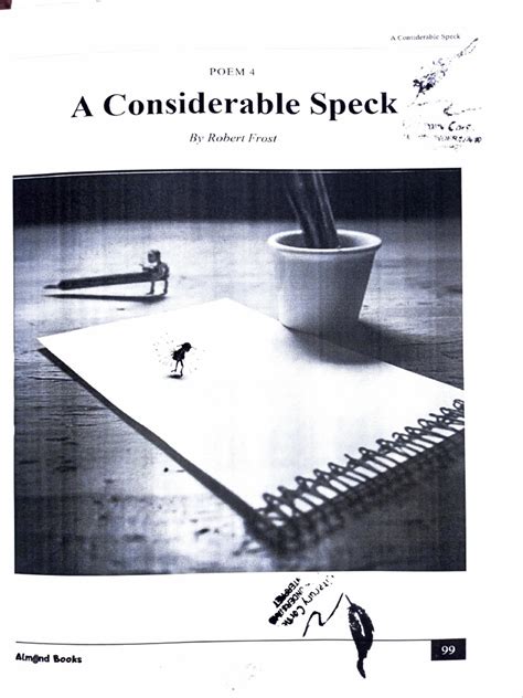 a considerable speck qna pdf