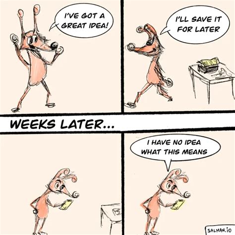 Write It While Its Hot