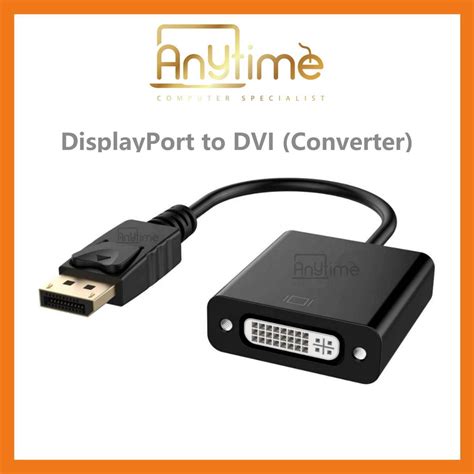 DP To DVI Adapter DisplayPort To DVI Male To Female Converter DISPLAY PORT TO DVI Converter