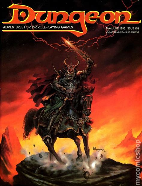 Dungeon Magazine Comic Books