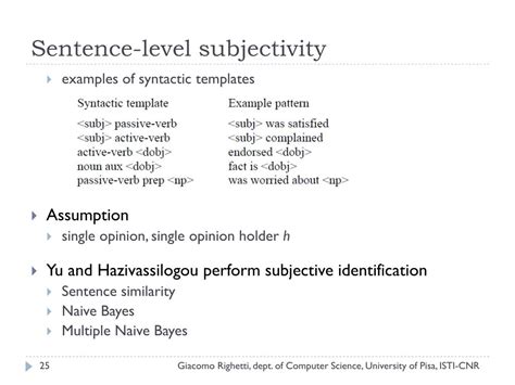 Ppt Sentiment Analysis And Subjectivity Powerpoint Presentation Free Download Id1989208