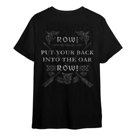 Amon Amarth Merch T Shirts T Shirt Put Your Back Into The Oar