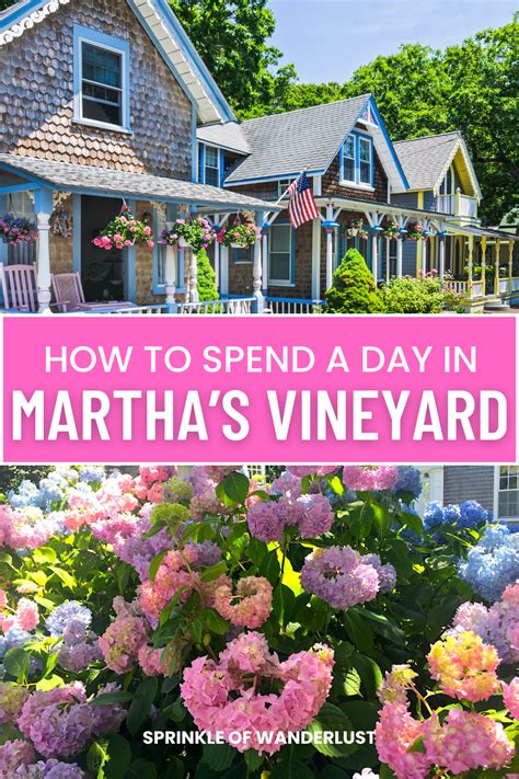 How To Spend 1 Day In Marthas Vineyard Day Trip Itinerary Marthas