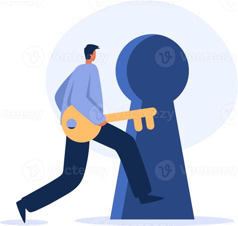 Key To Business Success Stairway To Find Secret Key Or Achieve Career Target Png Illustration