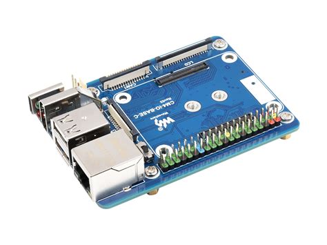 树莓派迷你Compute Module 4基础扩展板进阶版 计算模块核心板底板