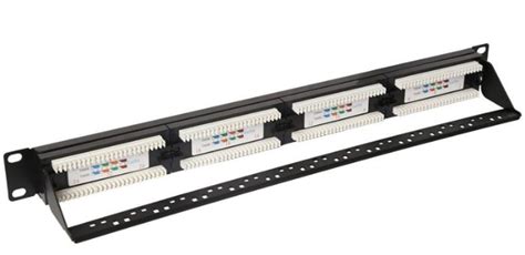 Port CAT E Patch Panel For Data Cabinets U Wiltronics