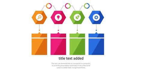 Group Of Four Different Colored Boxes With Light Bulb Google Slide Theme And Powerpoint Template