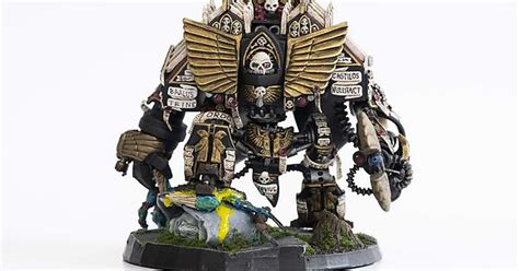 Scratch Built Deathwatch Chaplain Dreadnought Fully Hand Made With