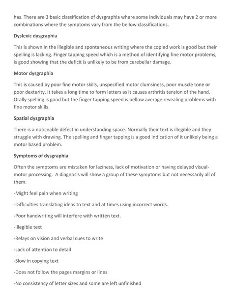 Dysgraphia Assistivemart Pdf