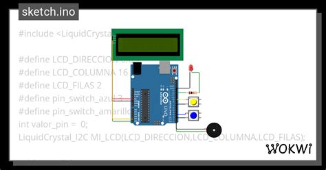 Lcd De Algoritmofrancisco Copy Wokwi Esp32 Stm32 Arduino Simulator