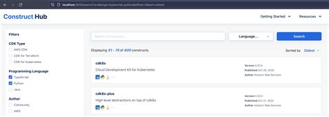 Implement Search Sort Option · Issue 399 · Cdklabsconstruct Hub Webapp · Github