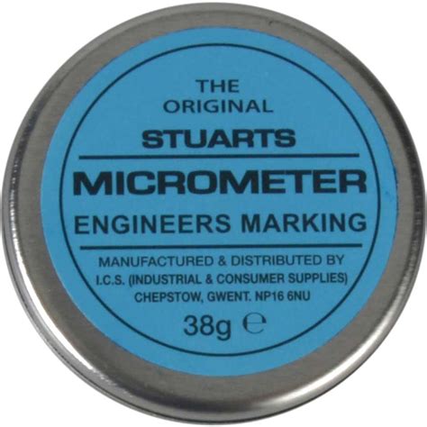 Stuarts Original Micrometer Engineers Marking Blue Markers