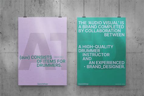 트렌디한 디자인의 포스터 전단지 홍보물 제작 크몽