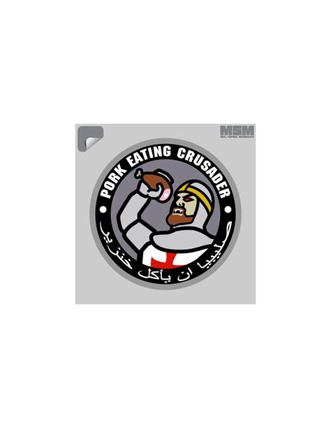 Pork Crusader Decal Pork Crusader Decal