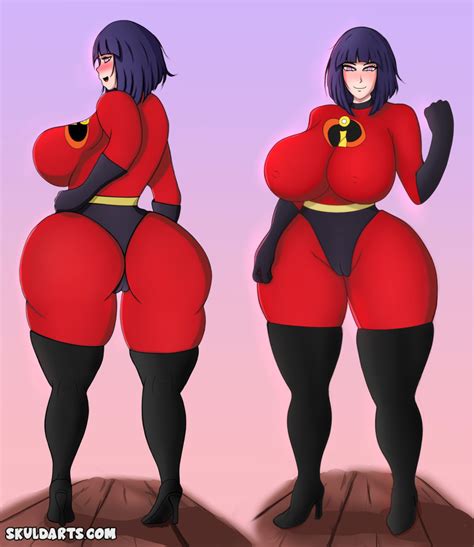 Rule 34 Ass Big Ass Blush Cosplay Disney Elastigirl Cosplay High