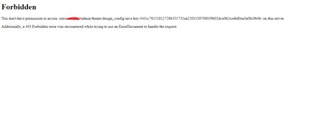 Magento2 Forbidden You Dont Have Permission To Access Magento 22