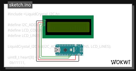 Lcd 16x2 Wokwi Esp32 Stm32 Arduino Simulator